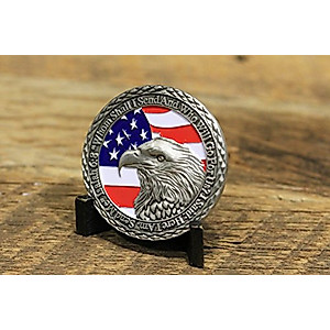 Police Officer Dedication Challenge Coin! Law Enforcement Custom Coin, Unreal Two Tone 3D Challenge Coin! Solid Brass Die Struck Police Department Challenge Coin!