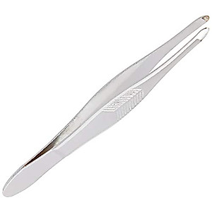 Trim Blunt Tip Tweezers with Textured Grip