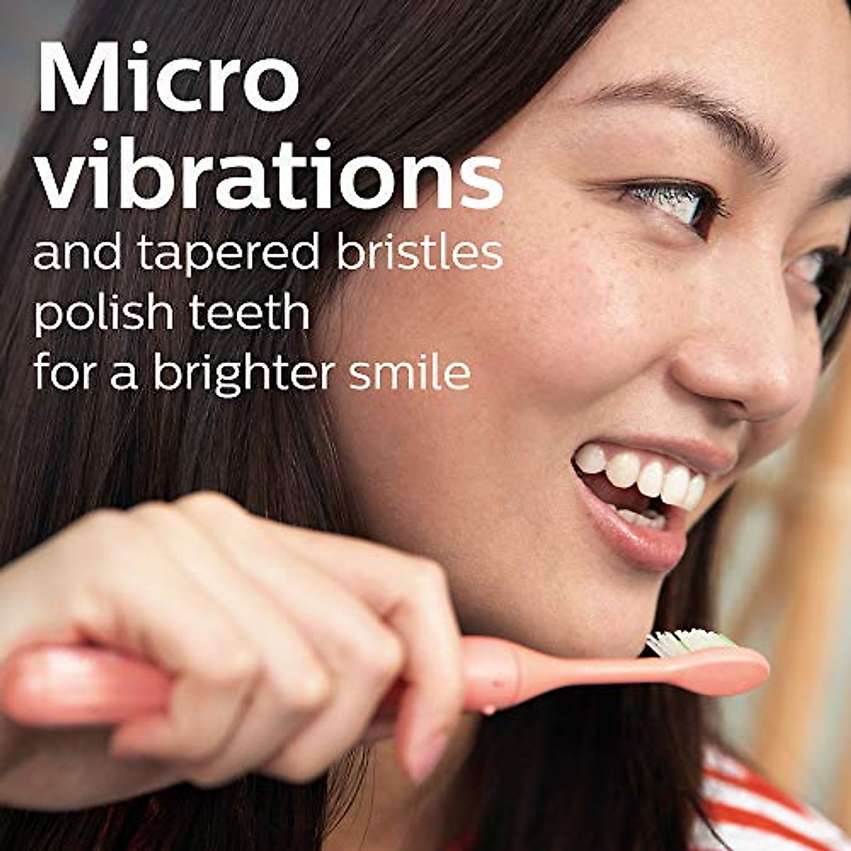 Philips One by Sonicare Battery Toothbrush, Miami Coral, HY1100/01