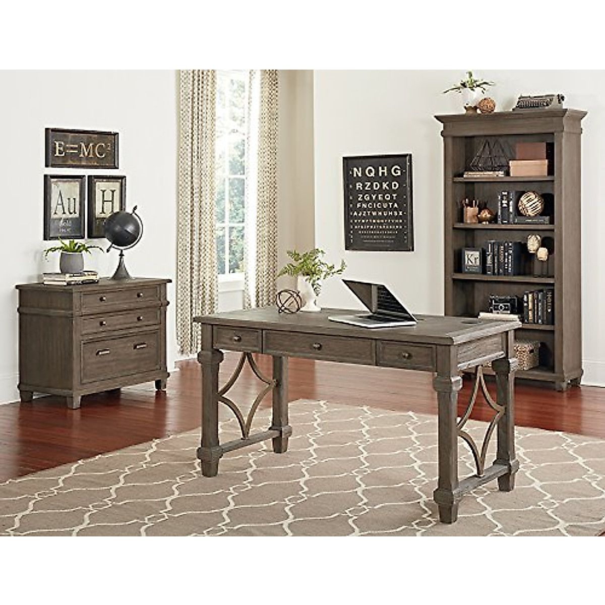 Martin Furniture Lateral File, Weathered Dove