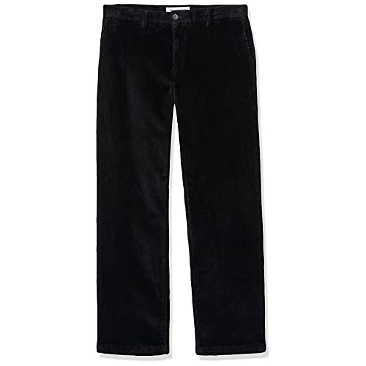 Amazon Essentials Men's Classic-Fit Corduroy Chino Pant, Black, 38W x 32L