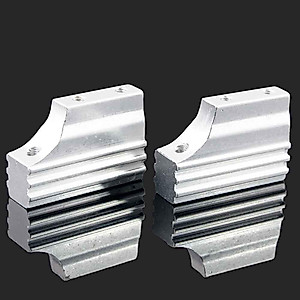 Toyoutdoorparts RC 122205 Silver Aluminum Engine Mount for Redcat 1:10 Volcano S30 Monster Truck