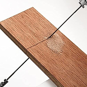KAKURI Coping Saw Coping Frame and 5 Replacement Blades Set (Woodworking, Wood Board, Plastic, and Metal Cutting Blade)