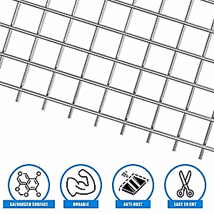 Fencer Wire 23 Gauge Galvanized Hardware Cloth with Mesh Size 1/4" x 1/4" (2 ft. x 50 ft.)