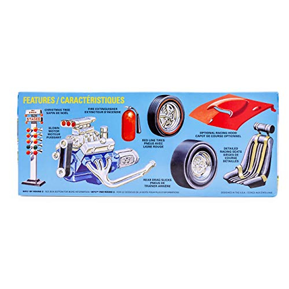 MPC 1967 Pontiac GTO Weekend Warrior - 1/25 Scale Model Kit - Buildable Vintage Vehicles for Kids and Adults