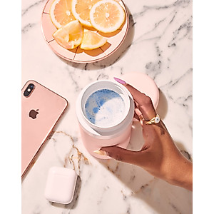 W&P Porter Insulated Bottle 12 oz | Clean Taste Ceramic Coating for Water, Coffee, & Tea | Wide Mouth Vacuum Insulated | Dishwasher Safe, Blush