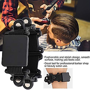 Pasamer Hairdressing Clip Holder Bracelet, Barber Magnetic Clip& Pin Bracelet, Hairdressing Salon Accessories Tool