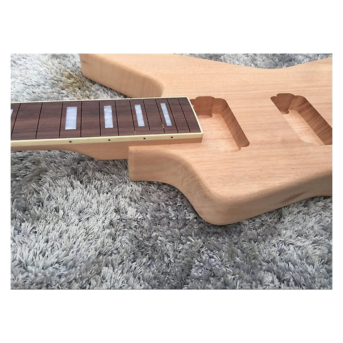 TSTS DIY Electric Guitar Body Kit Suitable for DIY Craft Lovers Guitar DIY Accessory