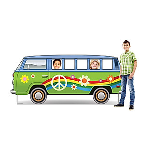 Advanced Graphics Hippie Bus Stand-in Life Size Cardboard Cutout Standup