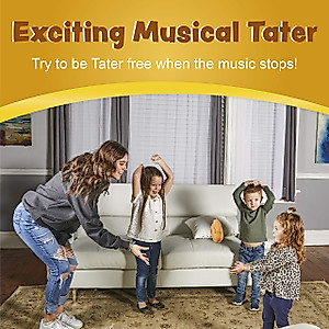 Tater Toss! Toss That Tater - Electronic Plush Musical Potato Passing Game for Kids - Great for Birthday Parties & Families