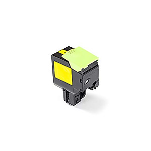 Green2Print Toner Yellow 1400 Pages Replaces Lexmark 78C10Y0 Toner Cartridge for Lexmark CX421adn, CX421, CX522ade, CX522, CX622ade, CX622, CX625ade, CX625adhe, CX625, CS421DN, CS421, CS431DW, CS