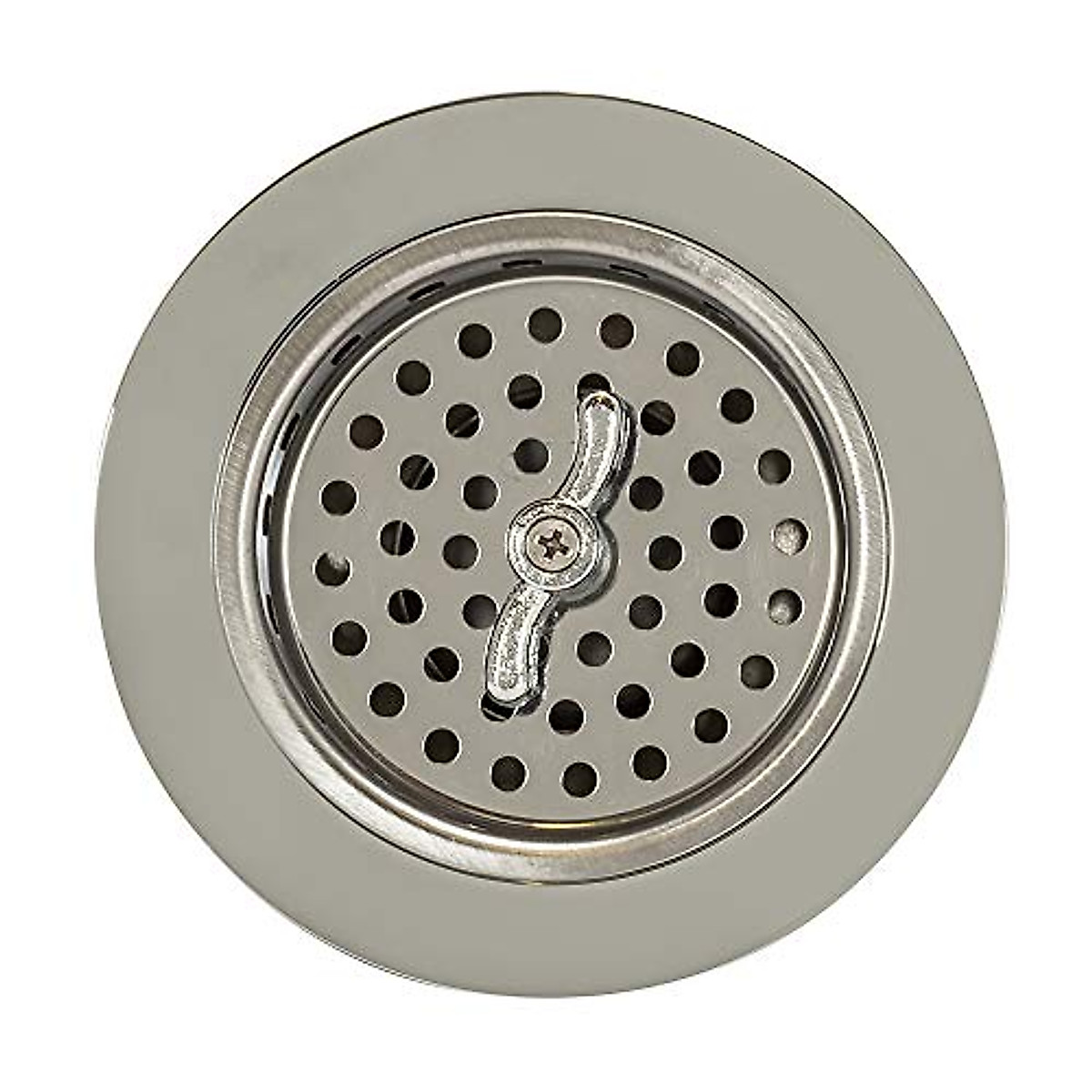 Eastman 30021 Heavy- Pattern with Spin and Seal Sink Strainer, Chrome