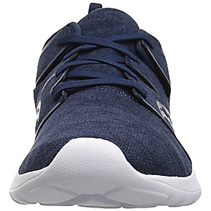 Saucony Women's Eros Lace Running Shoe, navy, 12 Medium US