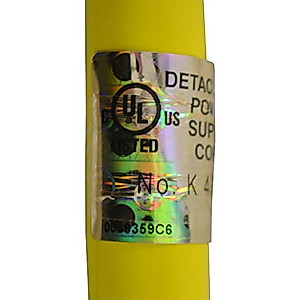 Conntek TE-20601 25FT Duo-Rain Seal Cord 30 Amp 4-Prong L14-30 Transfer Switch Cord/Generator Cord