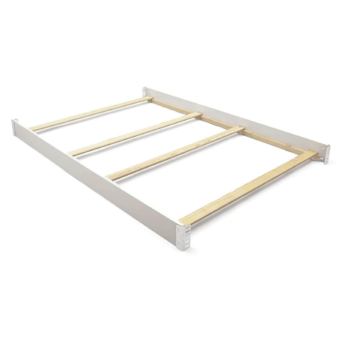 CC KITS Full-Size Conversion Kit Bed Rails for Archer Cribs by Delta Children - #0050 (Bianca White - 130)