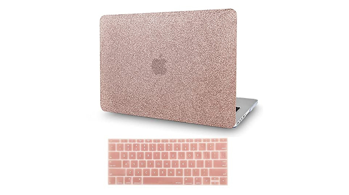 KECC Rose Gold Laptop Case for MacBook Air 13" - Slim & Stylish