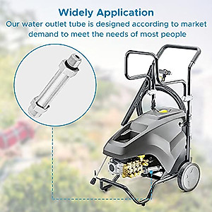 Pressure Washer Parts, Craftsman Power Washer Parts, Outlet Tube Replacement 190589GS 190634GS 201497GS Compatible With Briggs & Stratton & Troy-Bilt Pressure Washer Pump