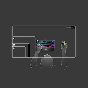 SteelSeries QcK Gaming Surface - Small Cloth - Mouse Pad of All Time - Optimized For Gaming Sensors