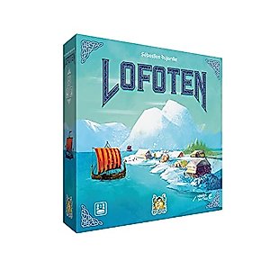 Pearl Games Lofoten Board Game | Viking Themed Strategy Game | Hand Management Game | Competitive Two Player Game for Kids and Adults | Ages 12+ | 2 Players | Average Playtime 40 Minutes
