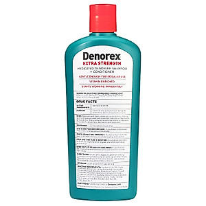 Denorex Extra Strength Anti Dandruff Shampoo & Conditioner Treatment, 3% Salicylic Acid Helps Relieve Moderate Symptoms of Dandruff, Seborrheic Dermatitis & Psoriasis, 10oz