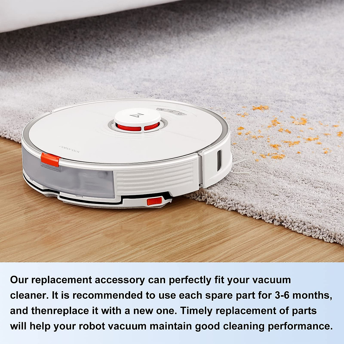 Garbage fighter Replacement Water Tank bin Box for Xiaomi Roborock S7 /T7S /T7SPLUS /G10 /G10S /G10SPRO /T8 Plus Series Robot Vacuum Cleaner Reservoir Accessories Parts