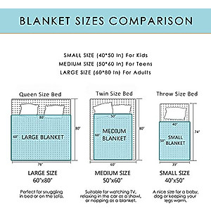 CHILL·TEK Blanket I Love Gymnastics Flannel Fleece Blanket Super Soft Bed Throw Blanket Warm Cosy Velvet Blanket Lightweight Sofa Blanket Luxurious Carpet for Women Men Kids 50"x40"