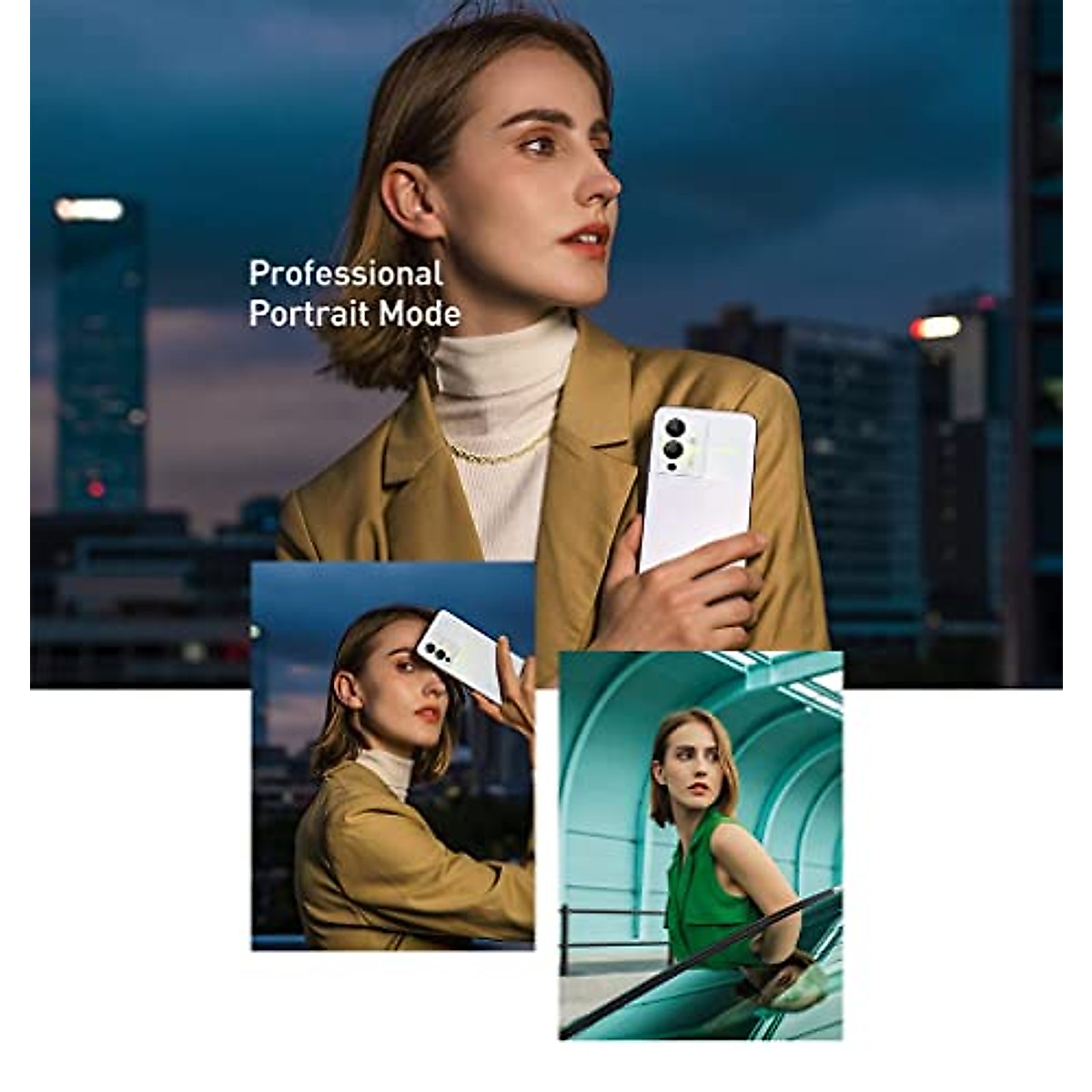 Xiaomi Redmi Note 12 Pro 5G + 4G (256GB + 8GB) Factory Unlocked 6.67" 50MP Triple Camera (Only Tmobile/Tello/Mint USA Market) + Extra (w/Fast Car Charger Bundle) (Midnight Gray)