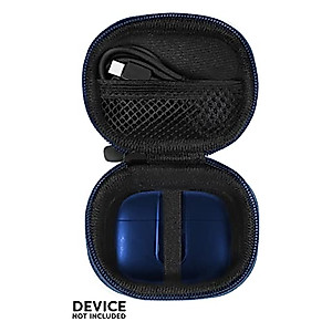 Alltravel True Wireless Earbuds Case Compatible with TAGRY X08, TOZO Wireless Earbuds Like T6, T12, TA, NC9, NC2 (Blue)