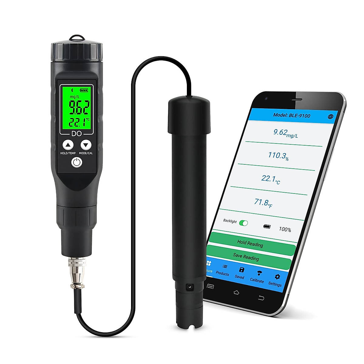 RCYAGO Smart Bluetooth Dissolved Oxygen Meter