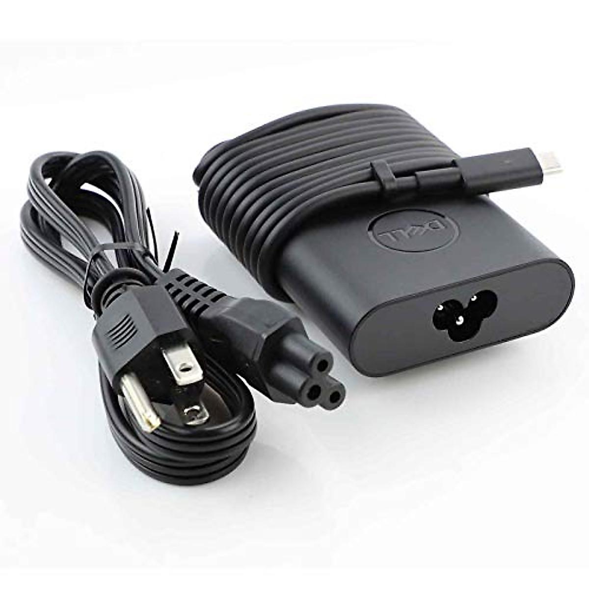 Laptop Charger 65W Watt USB Type C AC Power Adapter Include Power Cord for Dell Latitude 3400 3500 5290(2in1) 5300 5400 5500 7200(2in1) 7300 7400(2in1), LA65NM170 HA65NM170,02YK0F 0M1WCF