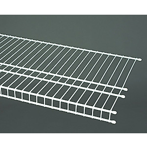 ClosetMaid 4717 SuperSlide Wire Shelf, 72 by 12-Inch, White