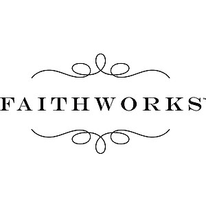 Creative Brands Faithworks-Inspirational Large Canvas and Leather Tote Bag, 20 x 11-Inch, Fearless