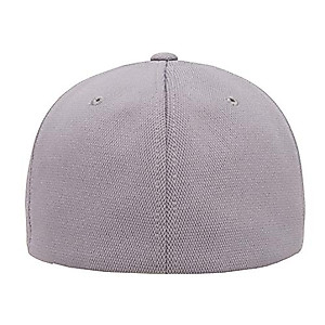 Flexfit mens Cool & Dry Sport Hat, Silver, Large-X-Large US