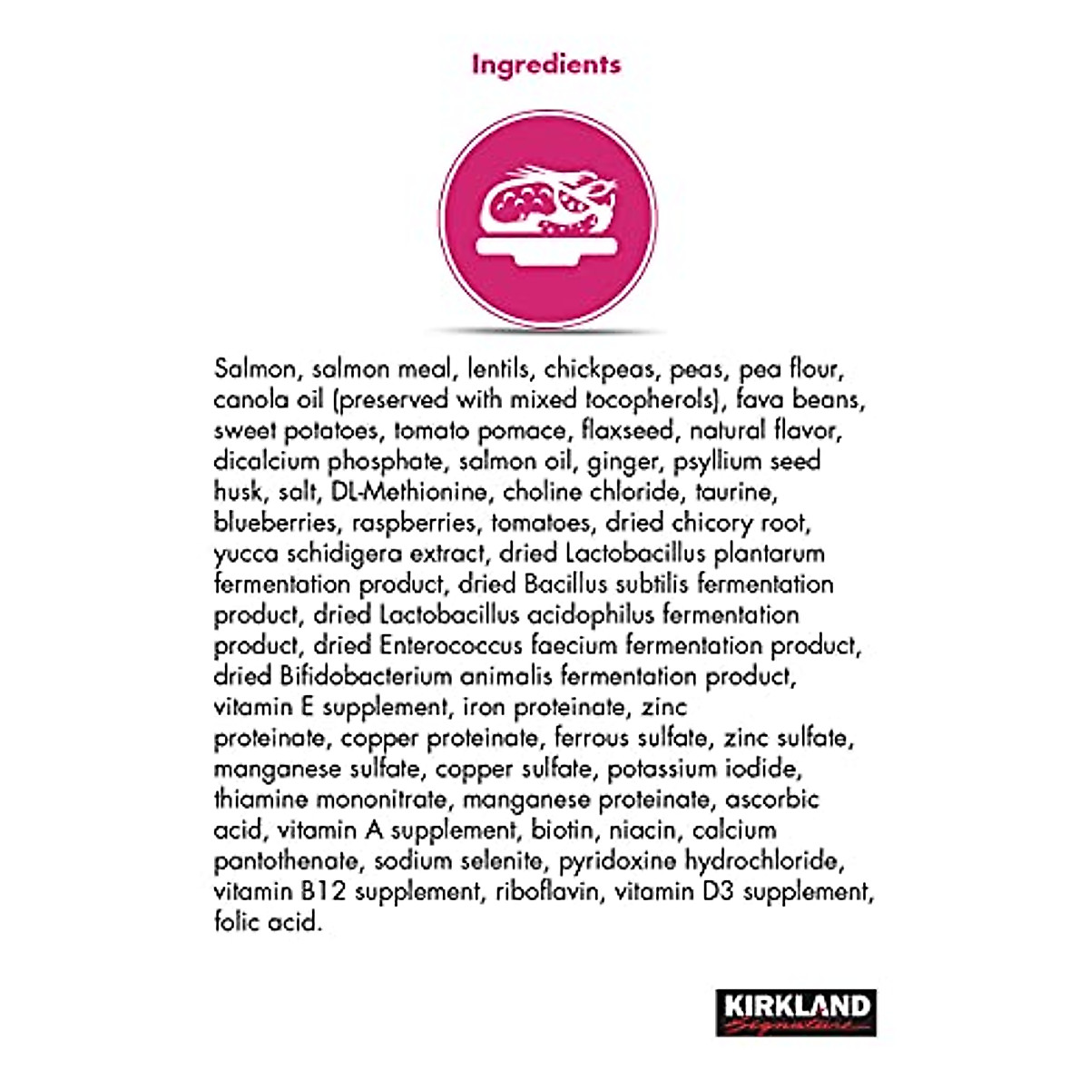 Kirkland Signature Nature's Domain Small Breed Salmon & Lentil (20LB)