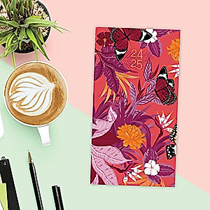 Willow Creek Press Tropical Summer 2-Year January 2024 - December 2025 Monthly Pocket Planner (3.5" x 6.5")