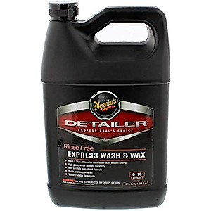 Meguiar's D11501 Detailer Rinse Free Express Car Wash & Wax 3.79L Waterless Wash & Wax