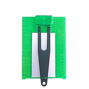 Laser Targets , YOTOM 2 Pack Magnetic Floor Target Plate with Stand for Green Beam Laser Level