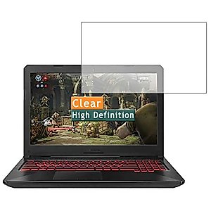 Vaxson 3-Pack Screen Protector, compatible with ASUS TUF Gaming FX504 Series fx504g / fx504ge 15.6" TPU Film Protectors Sticker [ Not Tempered Glass ]