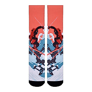 Sierra Socks Alpine Racer Pattern Unisex Socks - XL-Men Shoe Size (13+) / Buy 1 pr.