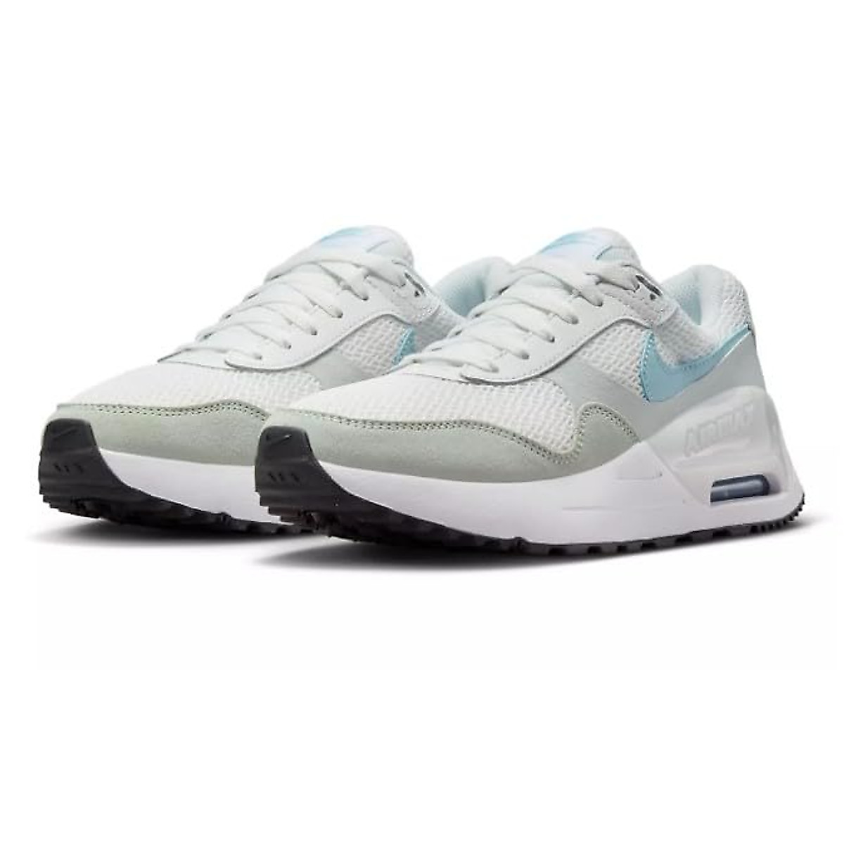 Nike Air Max SYSTM Women's Running Shoes (Summit White/Ocean Bliss, us_Footwear_Size_System, Adult, Women, Numeric, Medium, Numeric_10)