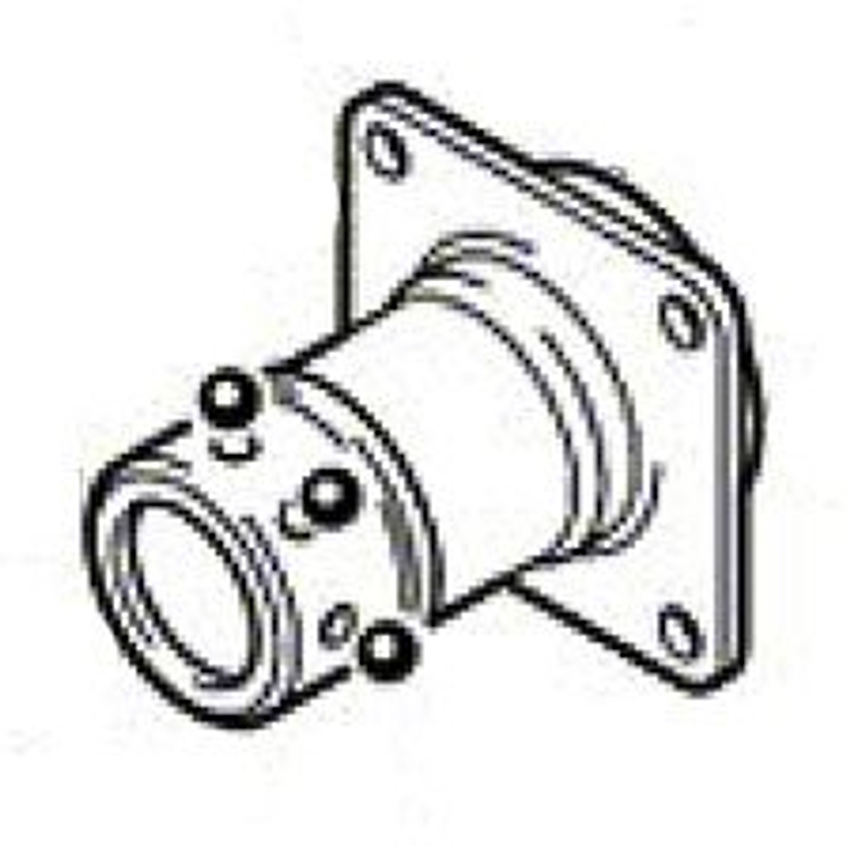 Bosch 1615700034 CLAMPING-FLANGE
