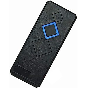 Slim Mini Size Waterproof Wiegand 26/34 125KHz EM RFID Reader for Door Access Control Proximity RFID Reader Black Color