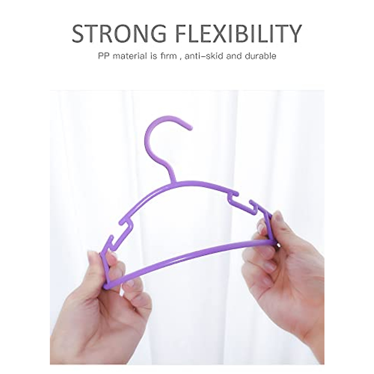 Baby Hangers 120 Pack Clothes Hangers Colorful Plastic Hangers Small Coat Hangers for Kids,Infant,Nursery,Toddler