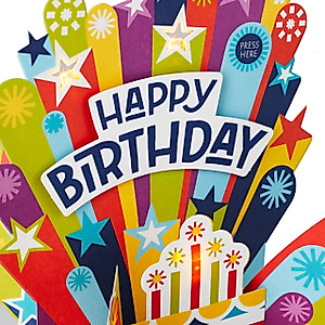 Hallmark Paper Wonder Pop Up Birthday Card with Music (Birthday Cake, Happy by Pharrell Williams)