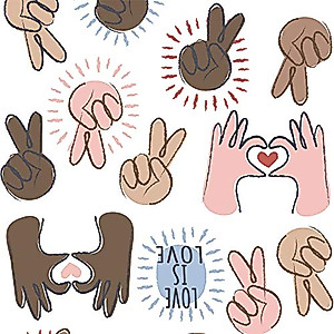 The Honest Company , Club Box , Clean Conscious Diapers , Spring Seasonal - Peace By Peace, Size 4, 60 Count