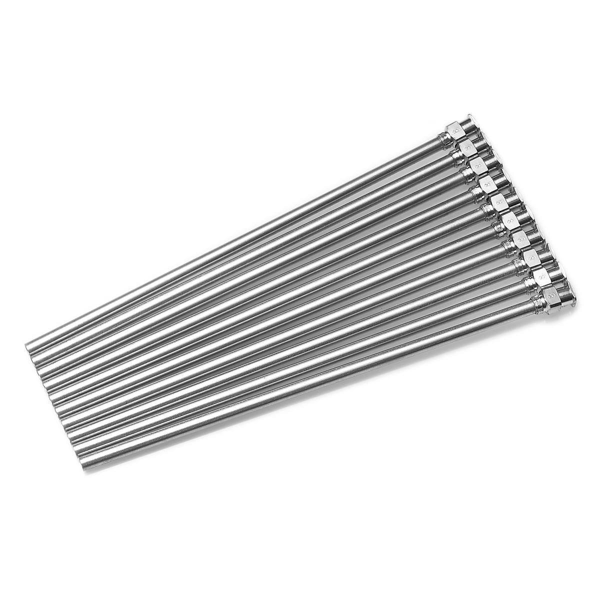 Dispense All - 10 Pack - Dispensing Needle 8G x 5" - Blunt Tip, Luer Lock, All Metal (Stainless Steel)