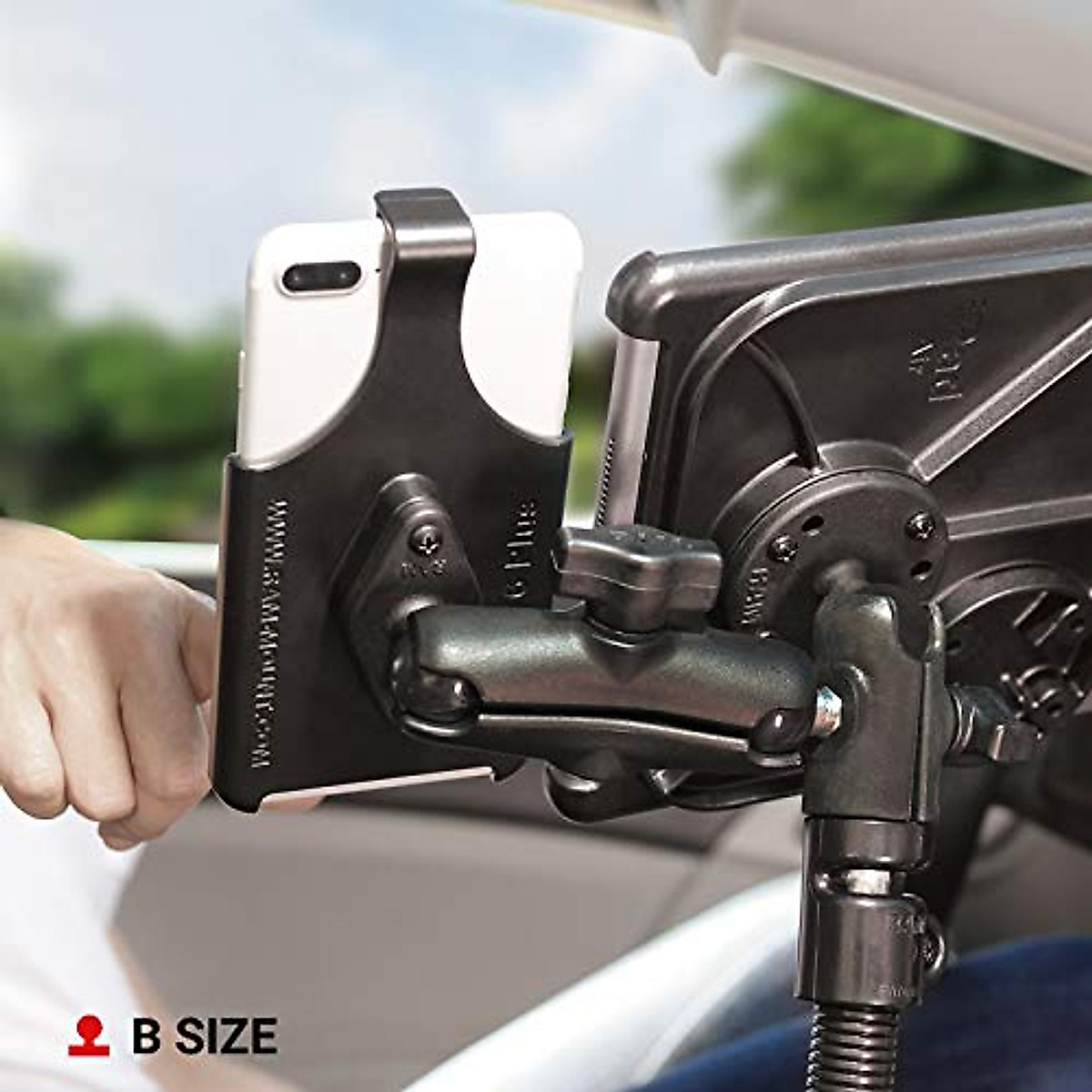 RAM Mounts GPS RAM-B-238U Diamond Ball Base with B Size 1" Ball