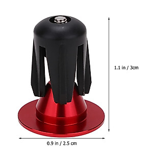 BESPORTBLE 1 Pair Bicycle Handlebar Aluminum Handle Bar Ends Bike Accessories Bar End Plugs Mountain Bike Handlebar Plugs Cycling Supplies Bike Handle Plugs Handlebars End Plugs Bike Supplies