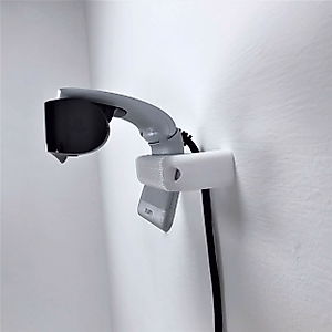 3D Cabin Wall Bracket HD Camera Wall Mount Holder Compatible with The PS5 PlayStation 5 White