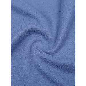 YiZYiF Kids Base Layer Tops Thermal Underwear Boys Girls Long Sleeve Mock Neck Winter Warm Shirts Baselayer T-Shirts Blue 9-10 Years